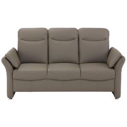 Home Affaire 3-Sitzer &raquo;Tahoma&laquo; mit Armteilverstellung, Federkern braun B/H/T: 199cm x 103cm x 89cm, Kunstleder NaturLEDER