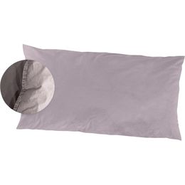 Primera Kissenbez&uuml;ge &raquo;Kissenbez&uuml;ge &raquo;Stone Washed&laquo;, (2 St&uuml;ck)&laquo; mit Stone-Washed Optik rosa Renforc&eacute;, Obermaterial: 100% Baumwolle B/L: 80cm x 40cm, 2 Stk., 