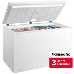 Hanseatic Gefriertruhe &raquo;HGT128C&laquo; 85 cm hoch 128,5 cm breit inkl. 3 Jahre Herstellergarantie silber