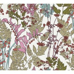 ARCHITECTS PAPER Vliestapete &raquo;Floral Impression&laquo; Wald botanisch floral glatt Tapete Blumen Tapeten Wohnzimmer Schlafzimmer K&uuml;che modern Design B&uuml;ro bunt Vlies B/L: 