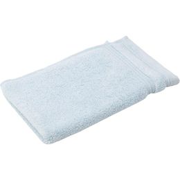 G&ouml;zze Gaestehandtuecher &raquo;Monaco&laquo; im Set, Uni Farben, mit gewellter Bord&uuml;re blau Walkfrottier, Obermaterial: 100% Baumwolle B/L: 30cmx50cm, 3 Stk., 