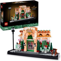 Lego Konstruktionsspielsteine &raquo;Franz&ouml;sisches Caf&eacute; (10362), Lego Icons&laquo; Made in Europe bunt Einheitsgr&ouml;&szlig;e Konstruktionsspielsteine