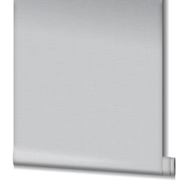 marburg Vliestapete &raquo;Uni Elegance&laquo; uni moderne Tapete f&uuml;r Wohnzimmer Schlafzimmer K&uuml;che grau Vlies B/L: 0,53m x 10,05m, Rollen: 1