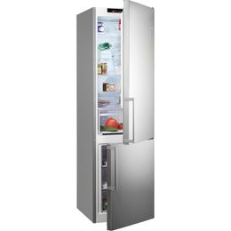 Bosch K&uuml;hl-/Gefrierkombination Serie 4 &raquo;KGN39VLCT&laquo; 203 cm hoch 60 cm breit silber Automatisches SuperGefrieren: Sch&uuml;tzt bereits gefrorene Lebensmittel