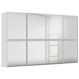 Rauch Schwebet&uuml;renschrank &raquo;Kleiderschrank Schrank Garderobe Schlafzimmerschrank SCALE-LINE&laquo; edle Optik mit Bauchbinde in Korpusfarbe Spiegelfront MADE
