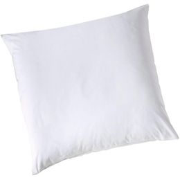 Primera Kissenbezug &raquo; Luxus-Satin Kissenbezug&laquo; Passend zu unserer Luxus-Satin Bettw&auml;sche wei&szlig; Mako-Satin, 100% Baumwolle, Mako-Satin B/L: 80cm x 80cm, 2 Stk.,