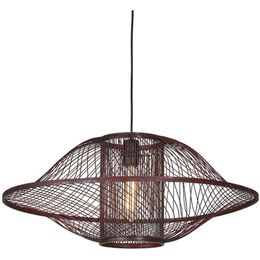 GOOD&MOJO H&auml;ngeleuchte &raquo;MAUI&laquo; E27 rot 1, &Oslash; 70cm H: 30cm