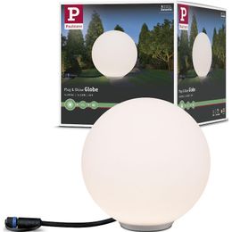 Paulmann LED Kugelleuchte &raquo;Plug & Shine&laquo; LED-Modul 1 Stk. Warmwei&szlig; LED-Modul, IP67 3000K 24V wei&szlig; 1, &Oslash; 20cm, 1 Stk.
