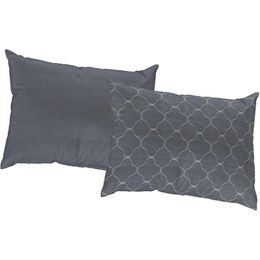 Adam Dekokissen &raquo;Indian Cortezada&laquo; mit Ornamenten, Wendekissenh&uuml;lle ohne F&uuml;llung, 1 St&uuml;ck blau Baumwolle B/L: 60cm x 40cm, 1 Stk.