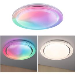 Paulmann Deckenleuchte &raquo;Rainbow&laquo; 1 Stk. Tageslichtwei&szlig; wei&szlig; 1, &Oslash; 48,5cm H: 7,5cm, 1 Stk.