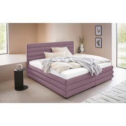 LeGer Home by Lena Gercke Polsterbett &raquo;Maylis&laquo; wahlweise mit und ohne Matratze und Lattenrost, auch in 200cm Breite rosa 100% Polyester Liegefl&auml;che 