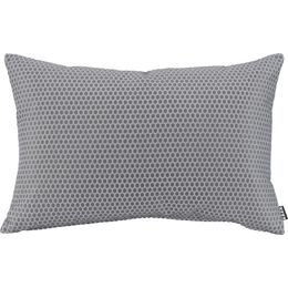 HOCK Dekokissen &raquo;Miss Dots Kissen&laquo; mit Punkten, Kissenh&uuml;lle mit F&uuml;llung, 1 St&uuml;ck grau Baumwolle, Polyester B/L: 40cm x 60cm, 1 Stk.