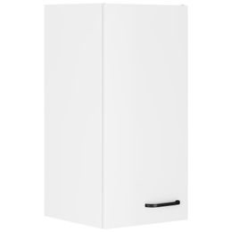 Optifit H&auml;ngeschrank &raquo;Elga&laquo; mit Soft-Close-Funktion und Metallgriff, Breite 30 cm wei&szlig; Holzwerkstoff wei&szlig;, B/H/T: 30cm x 70,4cm x 34,9cm, T&uuml;ren: 1 Stk