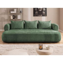 Home Affaire Big-Sofa &raquo;LUSSAC 4-Sitzer Design-Sofa mit Zierkissen, Ma&szlig;e B/T/H: 242/123/78 cm&laquo; hoher Sitzkomfort und modernes Design, Sofa ohne 