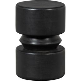 Woood Beistelltisch &raquo;Tuve aus lackiertem MDF, zylindrische Form &Oslash;30x45 cm&laquo; Pressholzfaserplatte schutzlackiert, glatte gleichm&auml;&szlig;ige Oberfl&auml;che B/H/T: 