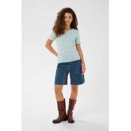 Saint Tropez T-shirt GruSZ Fitted in Ether Melange | Gr.: XL