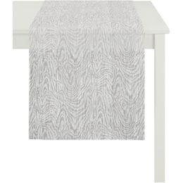 Apelt Tischl&auml;ufer &raquo;Hydro, Loft Style, Jacquard&laquo; grau Polyester B/L: 48cm x 140cm, 1 Stk., rechteckig