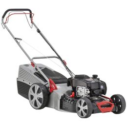 Al-Ko Benzinrasenm&auml;her &raquo;Classic 5.14 VS-B&laquo; Vario Speed Radantrieb silber Zentrale 7-fache Schnitth&ouml;henverstellung f&uuml;r bequemes Einstellen der 