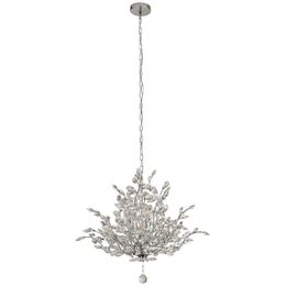 Searchlight Kronleuchter &raquo;H&auml;ngeleuchte Bouquet&laquo; E14 1 Stk. Glamour&ouml;s transparent 7, &Oslash; 68cm H: 58cm, 1 Stk.