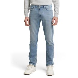 Tom Tailor Herren Tom Tailor Straight-Jeans &raquo;MARVIN&laquo; im Five-Pocket Style blau 30, L&auml;nge 34