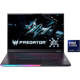 Acer Gaming-Notebook &raquo;PH18-73-98E0&laquo; 45,72 cm / 18 &prime;&prime; Intel Core Ultra 9 GeForce RTX 5080 1.000 GB SSD schwarz NVIDIA GeForce RTX 5080