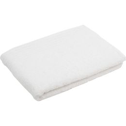 G&ouml;zze Gaestehandtuecher &raquo;Hanna&laquo; Set, Uni Farben, strukturierte Bord&uuml;re, 100% Baumwolle wei&szlig; Walkfrottier, Obermaterial: 100% Baumwolle B/L: 30cmx50cm, 3 Stk