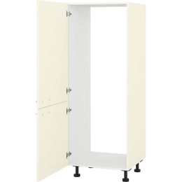 KOCHSTATION K&uuml;hlumbauschrank &raquo;"KS-Scafa" 2 T&uuml;ren f&uuml;r integrierte K&uuml;hl-Gefrier-Kombination 1444 mm&laquo; Breite/H&ouml;he: 60/150 cm, wahlweise T&uuml;ranschlag 