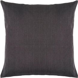 Pad Dekokissen &raquo;Leda&laquo; 100% Baumwolle grau Baumwolle B/L: 40cm x 40cm, 1 Stk.