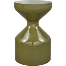 Woood Beistelltisch &raquo;Glanz Metall mit Hochglanz-Lackierung in spielerischer Form&laquo; H 47 x B 30 x T 30 cm, Tragkraft 25 kg, gl&auml;nzend und reflektierend B