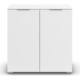 OTTO home Sideboard &raquo;Highboard Sideboard Schubladenkommode Kommode Schlafzimmer ASTANA&laquo; Breite 80 cm / H&ouml;he 81 cm, mit 2 Einlegeb&ouml;den, mit 2 T&uuml;ren, 