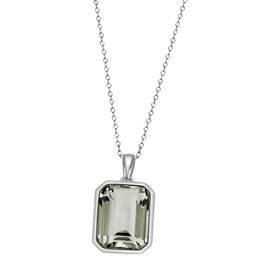 Firetti Damen Kette mit Anh&auml;nger &raquo;Schmuck Geschenk Silber 925 Halsschmuck Halskette Ankerkette&laquo; mit Amethyst bunt Silber 925 (Sterlingsilber), L: 45
