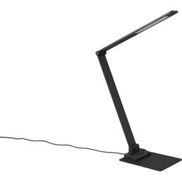 Trio Leuchten LED Schreibtischlampe &raquo;TRAVIS, LED Leselampe 6,5W 650 Lumen CCT Lichtfarbe 3000/5000/6500K&laquo; LED-Board 1 Stk. Farbwechsler mit USB-A und 