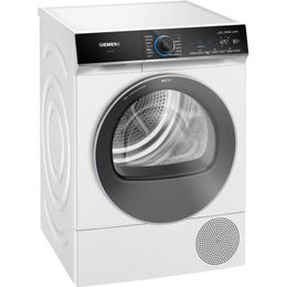 Siemens W&auml;rmepumpentrockner &raquo;WQ46B2D41&laquo; iQ700 Leisester Trockner mit 56 dB, Selbstreinigender Kondensator wei&szlig; autoDry: schonendes, pr&auml;zises Trocknen 