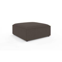 OTTO home Polsterhocker &raquo;HAILY Sitzhocker XL passend zur Serie, Ma&szlig;e B/T/H: 100/100/42 cm&laquo; als Modul oder separat verwendbar, f&uuml;r individuelle 