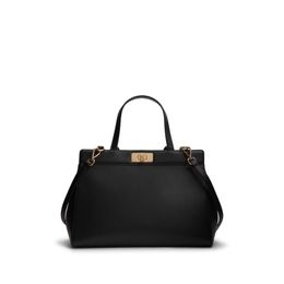 Tommy Hilfiger Damen Henkeltasche &raquo;TH MODERN SATCHEL&laquo; Damen Tragetasche, Umh&auml;ngetasche, mit goldfarbenen Details B/H/T: 33cm x 24cm x 10cm