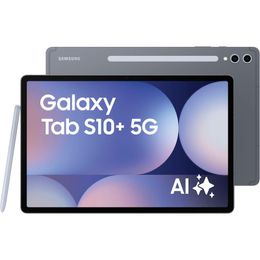 Samsung Tablet &raquo;Galaxy Tab S10+ 256GB 5G&laquo; (31,5 cm / 12,4 &prime;&prime;) Android,One UI,Knox 256 GB WQXGA+ 5G ) grau Akku: 10090 mAh, Li-Ion