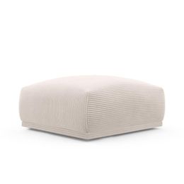 Trendmanufaktur Hocker &raquo;Braga Japandi-Design, mit hochwertigem Kaltschaum, quadratisch, in&laquo; 1 Stk. tlg. moderner Polsterhocker, 85/42/85 cm (B/H/T) 
