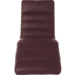 W.Schillig Relaxliege &raquo;daily dreams&laquo; Funktionsliege wahlweise mit Motor, Gestell Chrom, Breite 65 cm braun Longlife Xtra-Leder Z59: Glattleder mit 