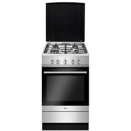 Amica Gas-Standherd &raquo;507GG5.33ZpDNQ(Xv)SHGG 11568 E&laquo; Klassisches Kochen mit direkter Gasflamme und vertrauter Bedienung silber Energieeffizienzklasse A f&uuml;r 