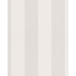 marburg Vliestapete Streifen moderne Tapete f&uuml;r Wohnzimmer Schlafzimmer K&uuml;che beige Vlies B/L: 0,53m x 10,05m