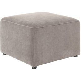 Home Affaire Hocker &raquo;Sundstrup&laquo; Modulserie, individuelle Zusammenstellung grau 100% Polyester B/H/T: 70cm x 47cm x 70cm, Samtoptik