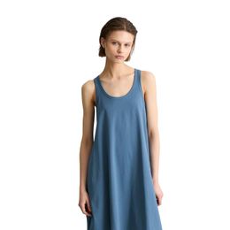 Marc O'Polo Marc O'polo Denim Damen Marc O'Polo DENIM Jerseykleid &auml;rmellos, A-Shape aus Organic Cotton blau XS, N-Gr