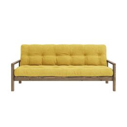 Karup Design Schlafsofa &raquo;KNOB&laquo; mit Futonmatratze, verschiedene Farben, FSC -zertifiziert, Kiefer gelb Matratzenmaterialzusammensetzung: Futonmatratze mit 