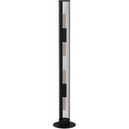 Eglo Stehlampe &raquo;REDCLIFFE&laquo; E27 1 Stk. Stehleuchte in schwarz aus Stahl - exkl. E27 - 4X40W schwarz &Oslash; 12cm H: 135,5cm, 1 Stk.