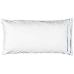 M&ouml;ve Kissenbezug &raquo; Noblesse&laquo; mit eleganten Biesen wei&szlig; Satin, Obermaterial: 100% Baumwolle B/L: 80cm x 40cm, 1 Stk., Satin