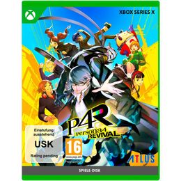 Atlus Spielesoftware &raquo;Persona 4 Revival&laquo; Xbox Series X Stelle dich in rundenbasierten K&auml;mpfen den &bdquo;Schatten&ldquo;, die in dieser anderen Welt lauern