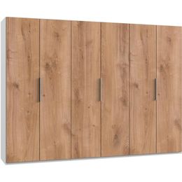 wimex Kleiderschrank &raquo;Level by fresh to go&laquo; ohne Schubladen wei&szlig; B/H/T: 300cm x 216cm x 58cm, T&uuml;ren: 6 Stk.