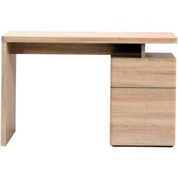 Jahnke Schreibtisch &raquo;CU-LIBRE 120&laquo; platzsparender Arbeitsplatz braun B/H/T: 120cm x 76cm x 55cm