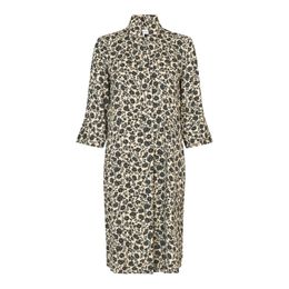 Dea Kudibal Blusenkleid 'Kamillesdea Ev' Damen Gr&ouml;&szlig;e 32 creme / schwarz Sommerkleid