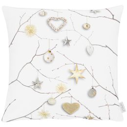 Apelt Dekokissen &raquo;3750&laquo; beige Baumwolle, Polyester B/L: 46cm x 46cm, 1 Stk.